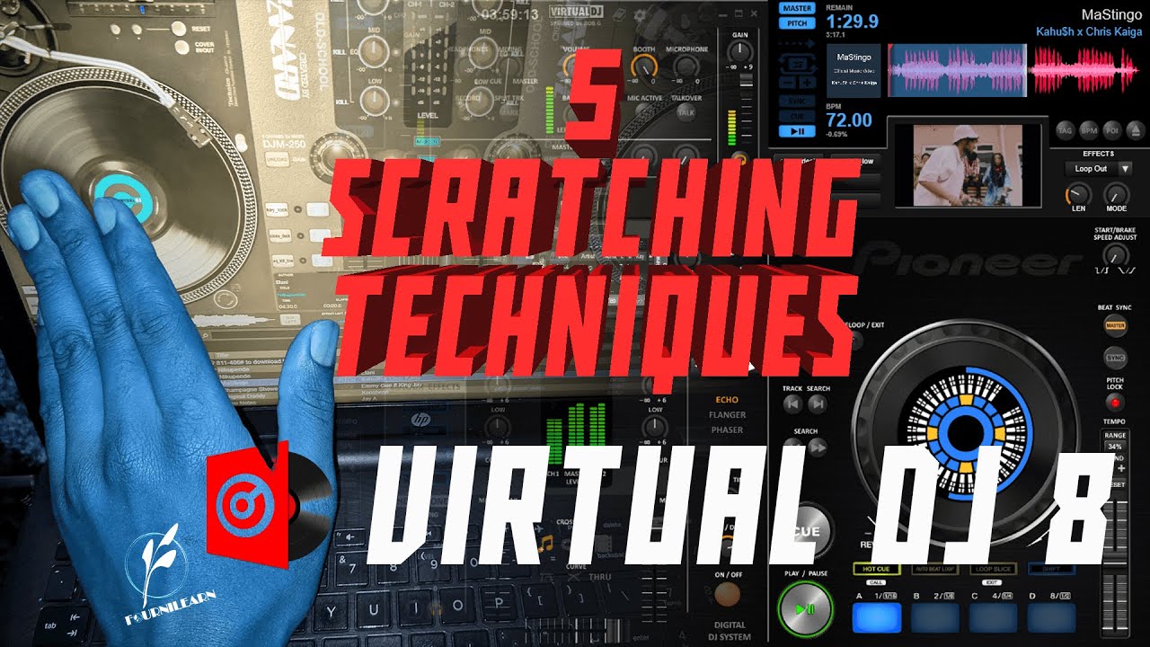 5 Scratching Techniques - Virtual DJ - YouTube