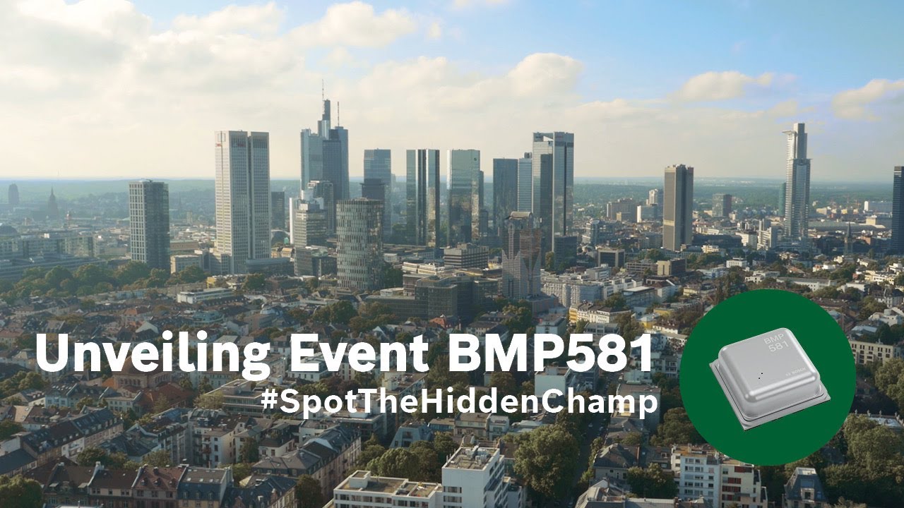 Unveiling event of new barometric pressure sensor BMP581 # ...