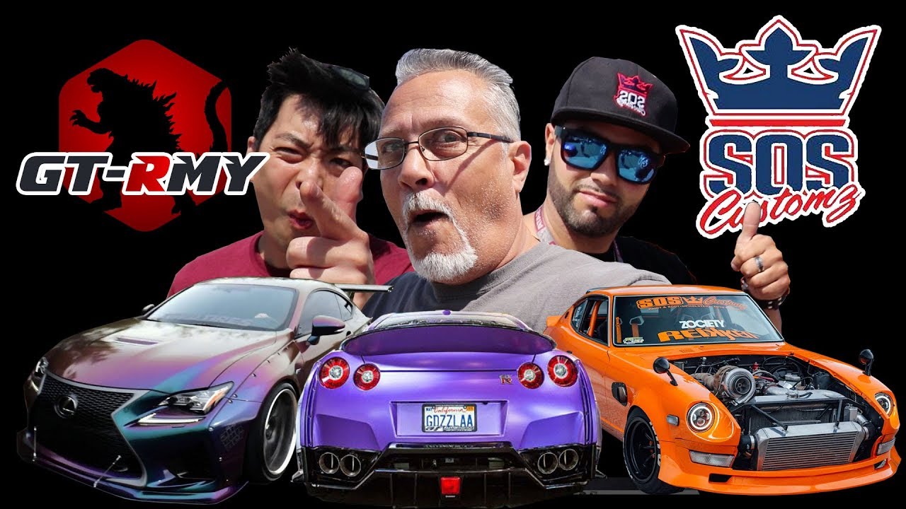 GTRBILL and GTRKELDON CRUSE to SOS CUSTOMZ CARMEET - YouTube