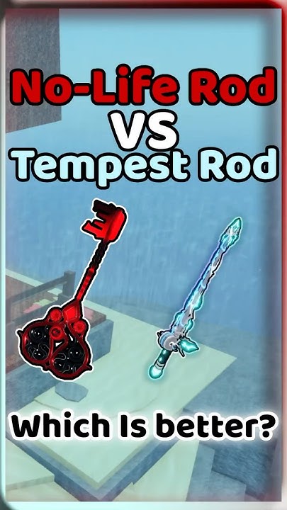 No-Life Rod VS Kraken’s Rod! Which Is better? #fisch #roblox #robloxshorts - YouTube
