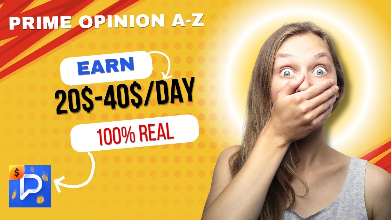 How to Create Prime Opinion Account | Complete Profile & Survey | Class ...