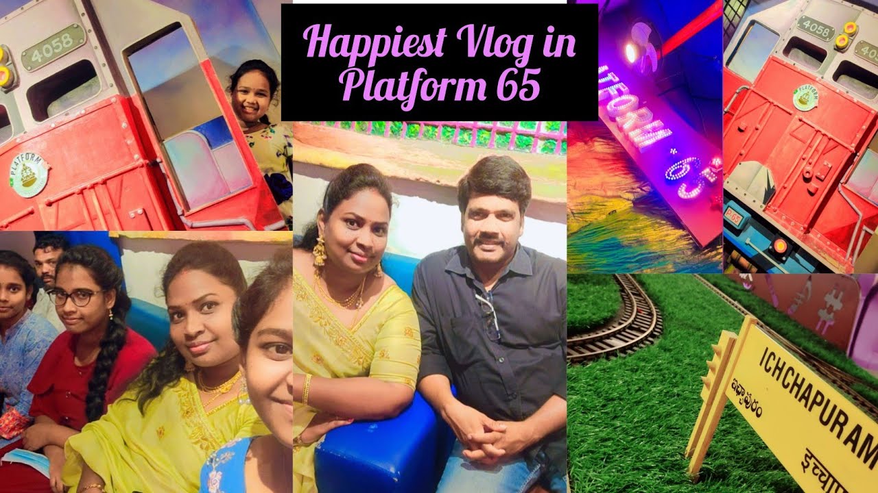 Happiest Vlog/Platform 65 Restaurant Geniune Review/We enjoyed a lot ...