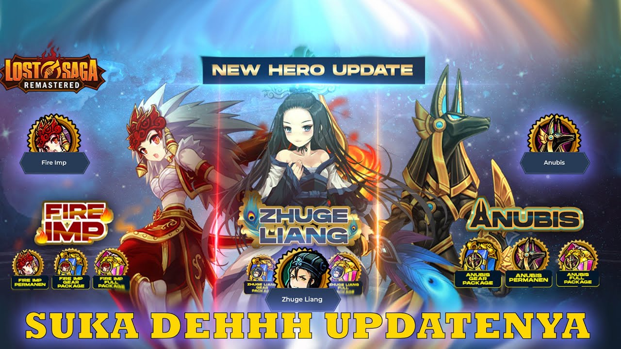 LOST SAGA - HERO RARE PERTAMA LOST SAGA REMASTERED!!!! - YouTube