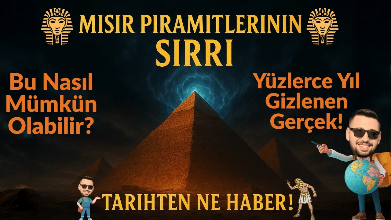 MISIR PİRAMİTLERİNİN SIRRI |GERÇEĞE HAZIR MISIN?|TARİHTEN NE HABER!|# ...