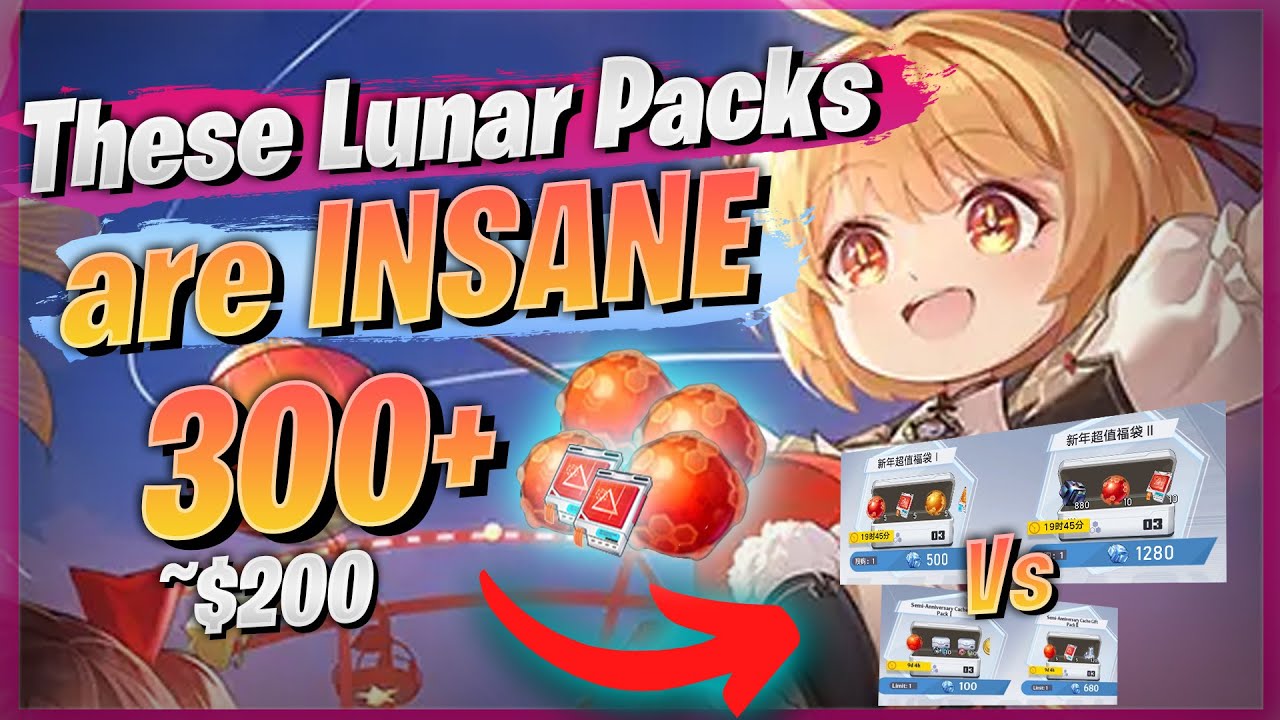 These LUNAR PACKS might make you MAD vs Global Anniversary Packs ...