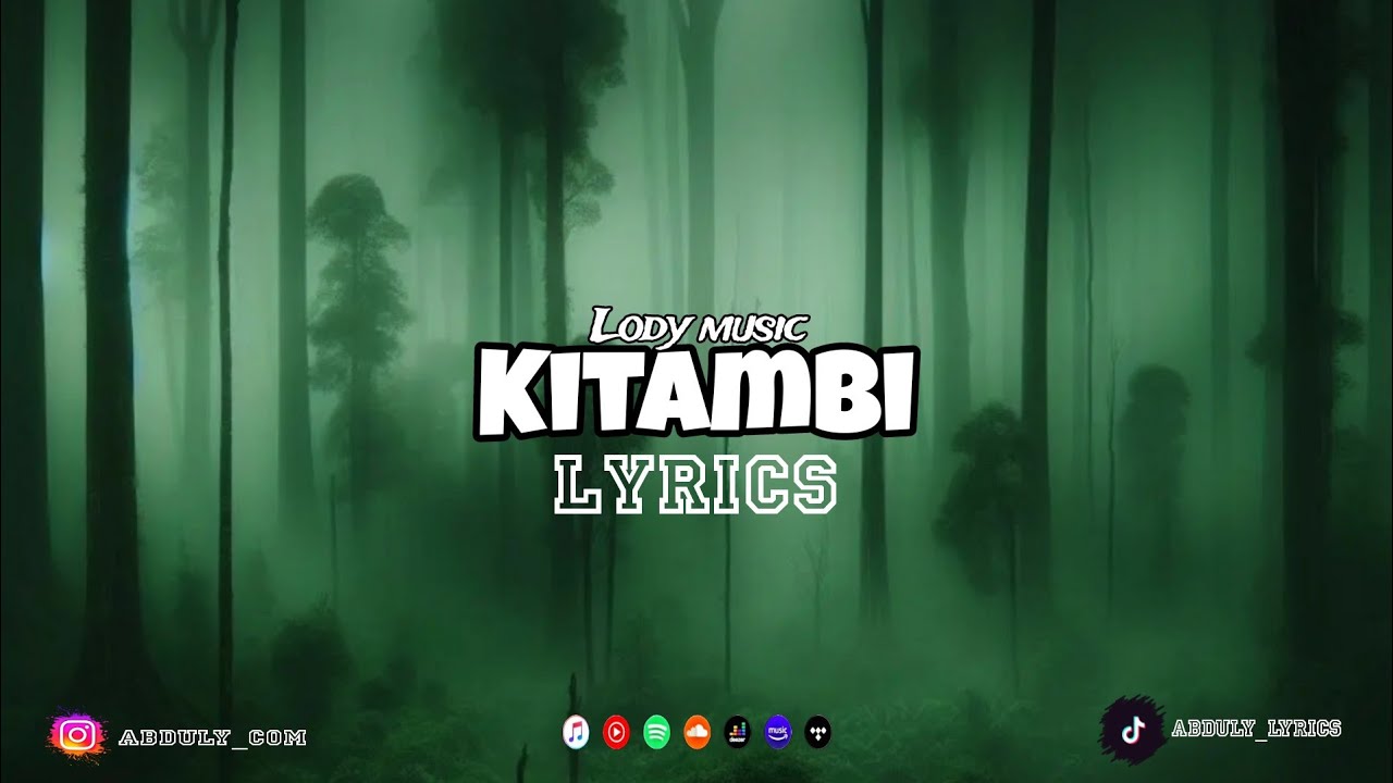 Lody music_ Kitambi (Music Lyrics) - YouTube