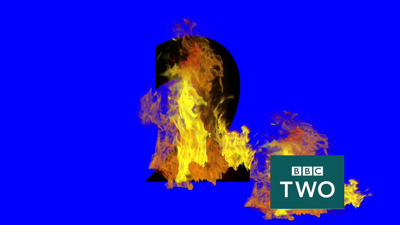BBC Two Fire Ident - YouTube