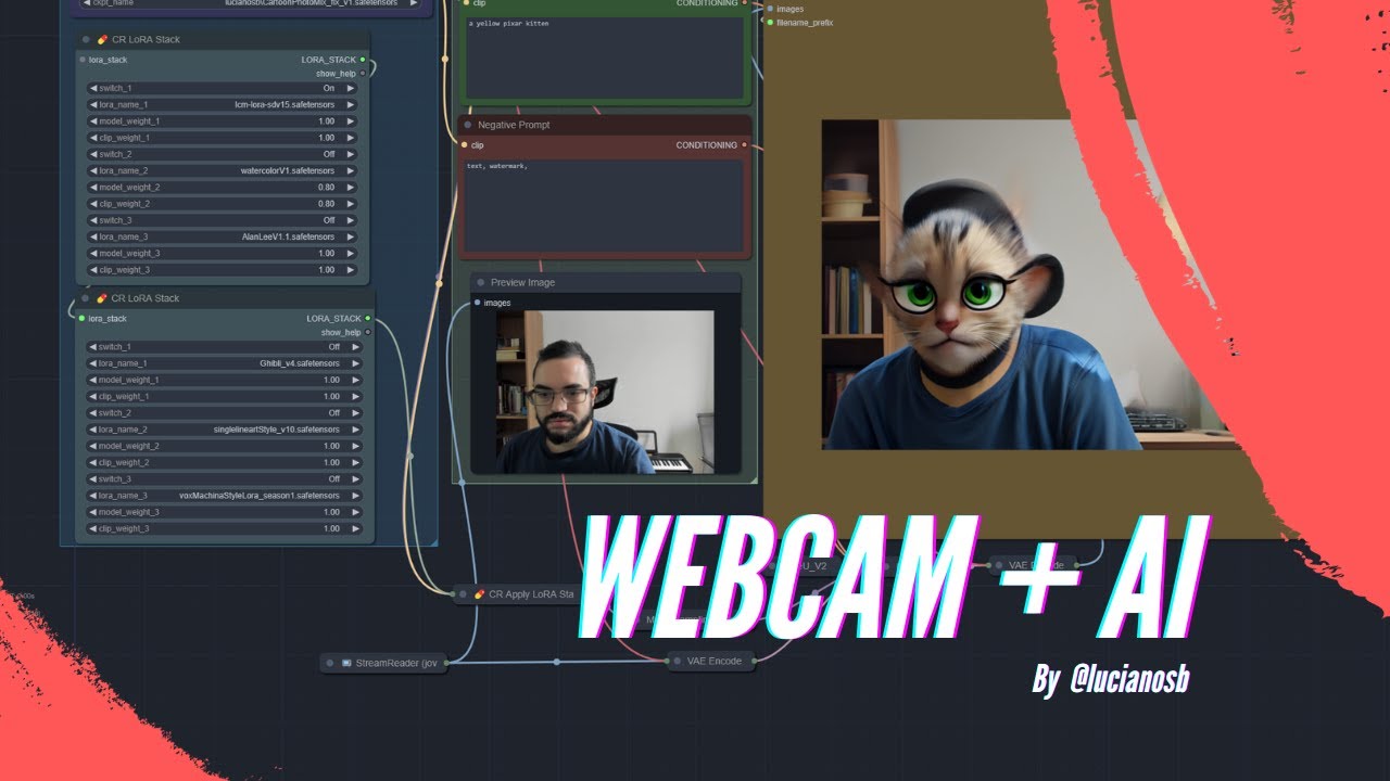 How to use your webcam with ComfyUI - YouTube
