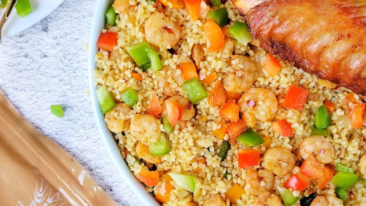 Stir fry Bulgur wheat|Healthy recipes - YouTube