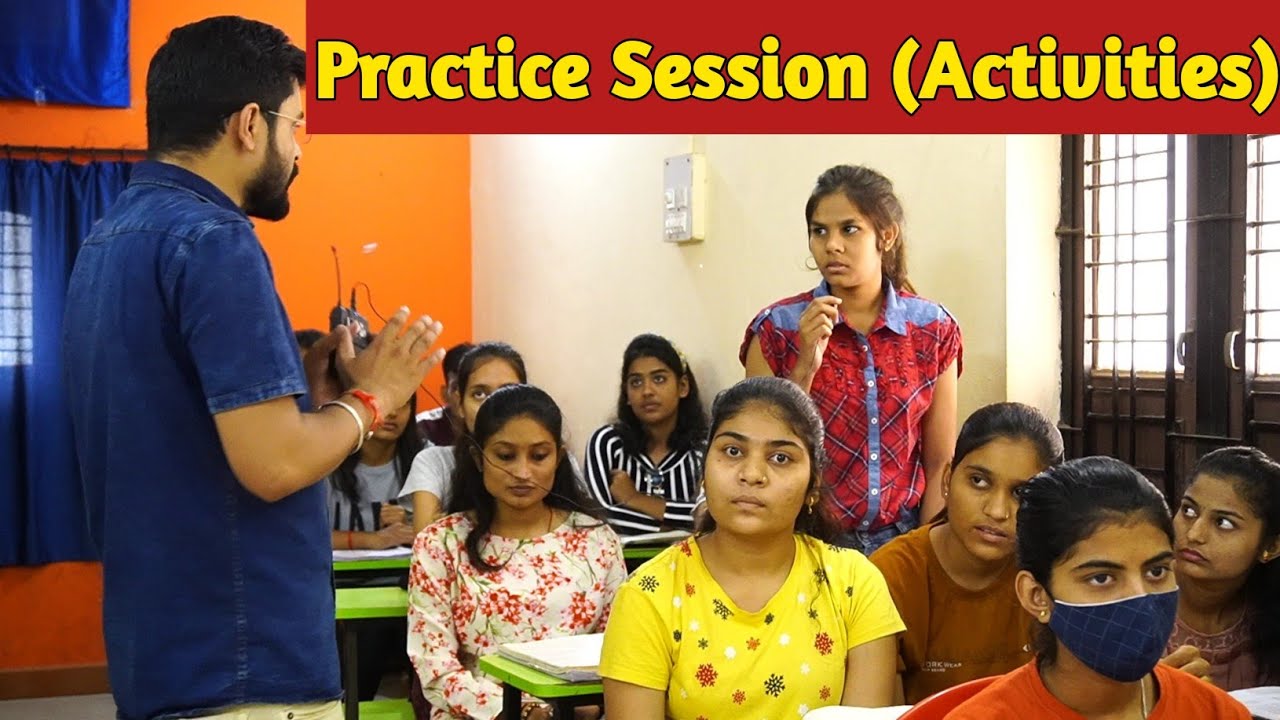 English Practice Session in the class // Students' Performance in few ...