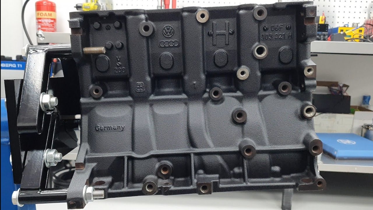 VW CDL engine rebuild (part 7) - YouTube