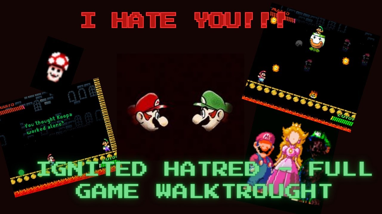 Ignited Hatred (A SMW I Hate You creepypasta fangame | Full Walkthrough ...