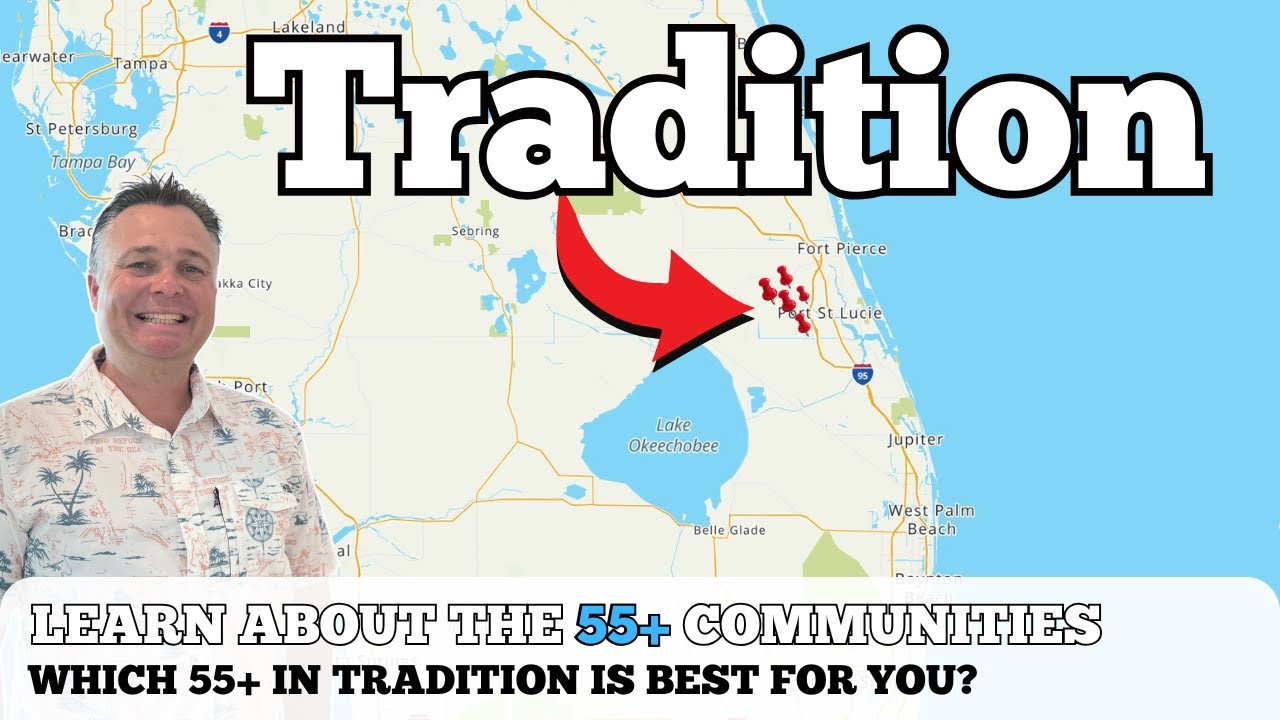Each 55+ TRADITION Neighborhood in Port St Lucie Florida Is Unique ...