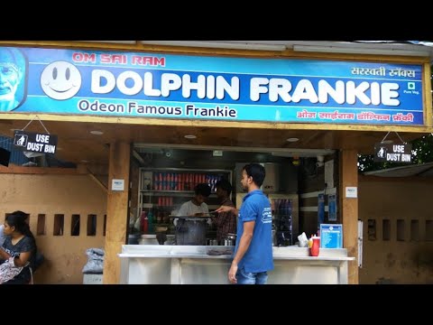 Ghapa ghapa Frankie 😍| Dolphine Frankie Rs 130 | Ghatkopar Khau Galli ...