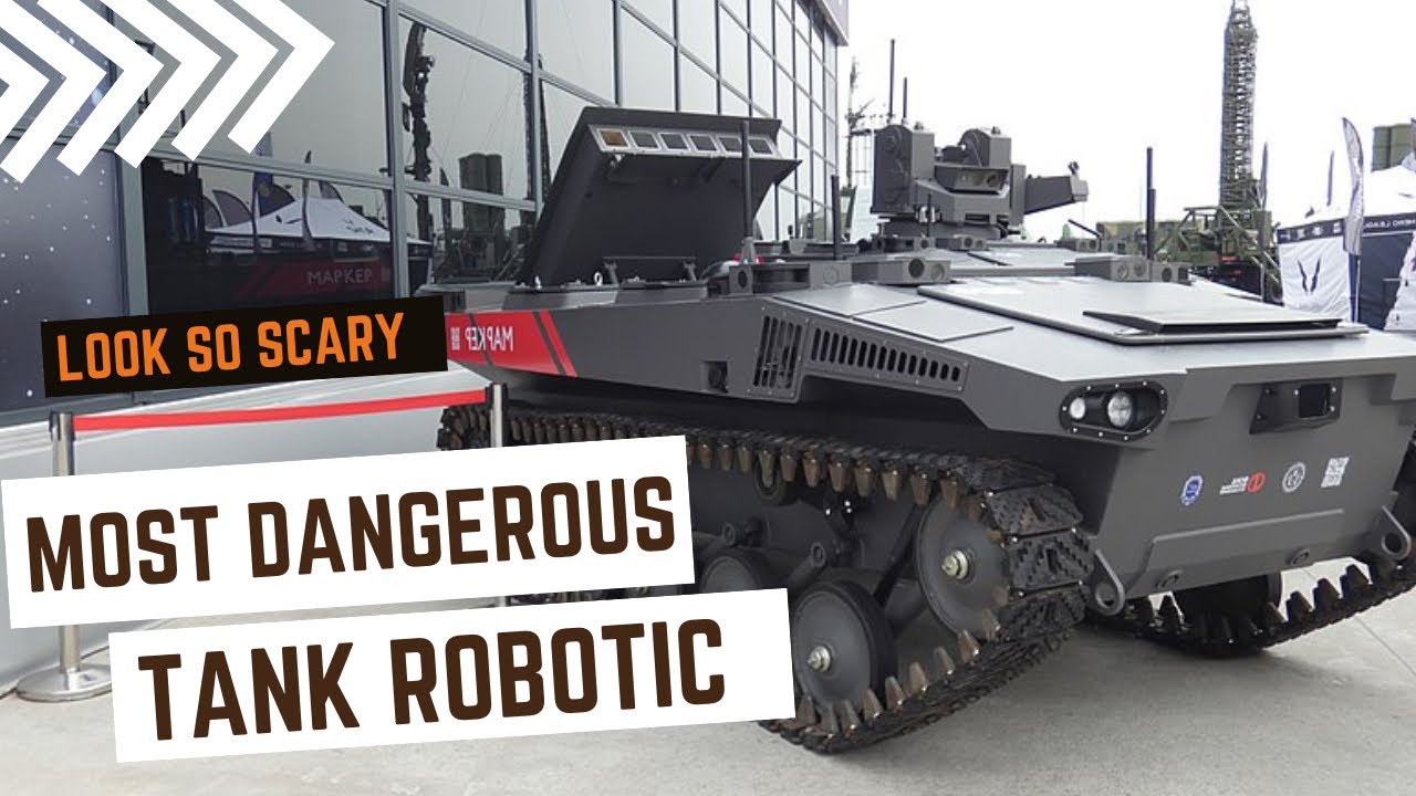 REALLY SHOCK!!! Russia's 'Marker' Combat Robots Could Impact Ukraine ...