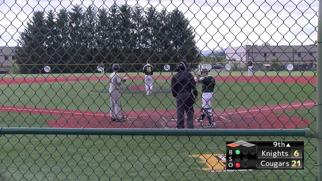 CCBC Essex Baseball vs. Frederick - YouTube