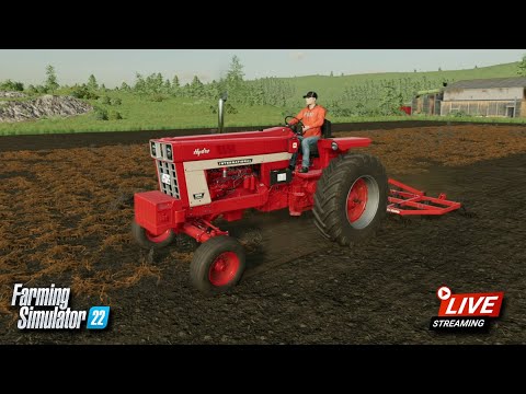 LIVE 12 Hours of Farming - Harvesting Good Vibes! | Farming Simulator ...