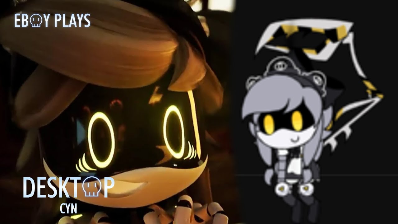 Cyn but inside your DESKTOP? [Murder Drones Shimeji] - YouTube