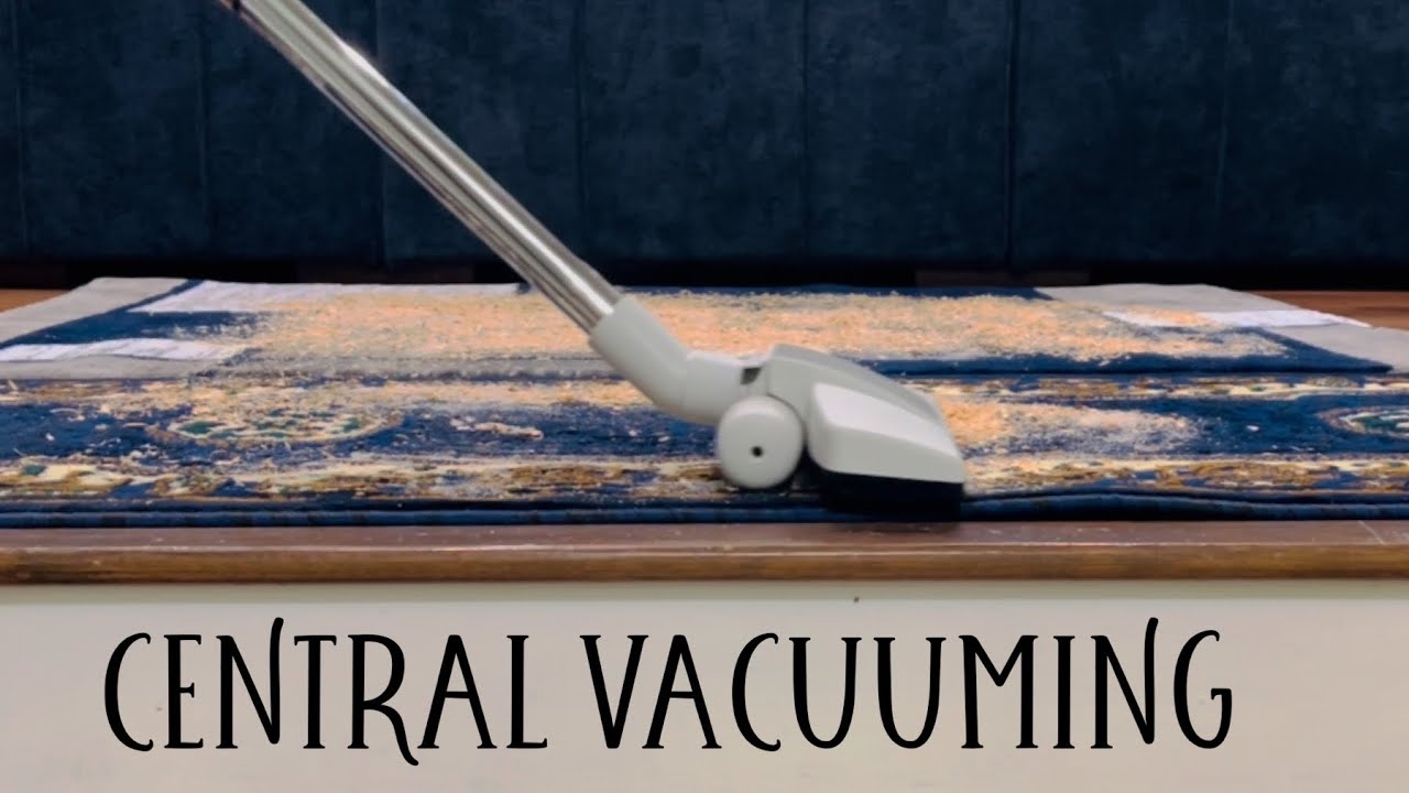 Central Vacuum Video / Vacuuming /BIG MESS TEST / Glass Table - YouTube