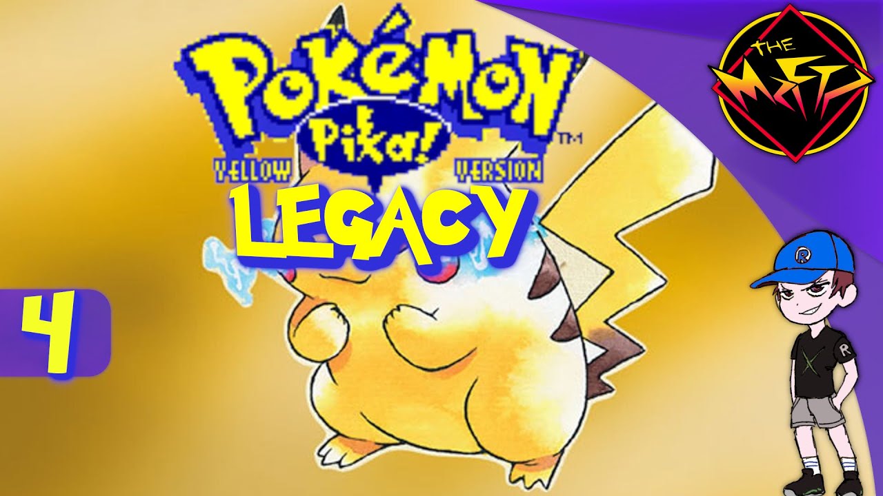 Pokemon Yellow Legacy ROM HACK Part 4 To Victory Road - YouTube