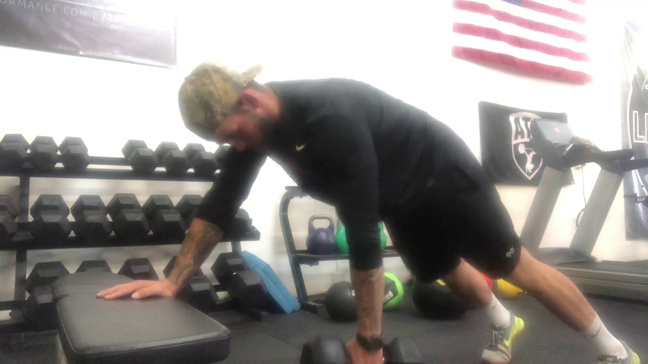 Renegade Row on Bench - YouTube