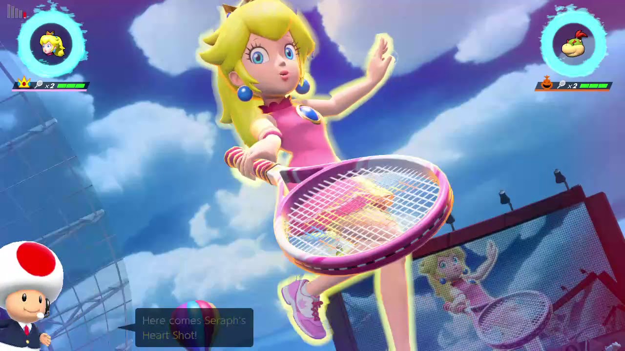 Mario Tennis Aces: Peach Special Shot - YouTube