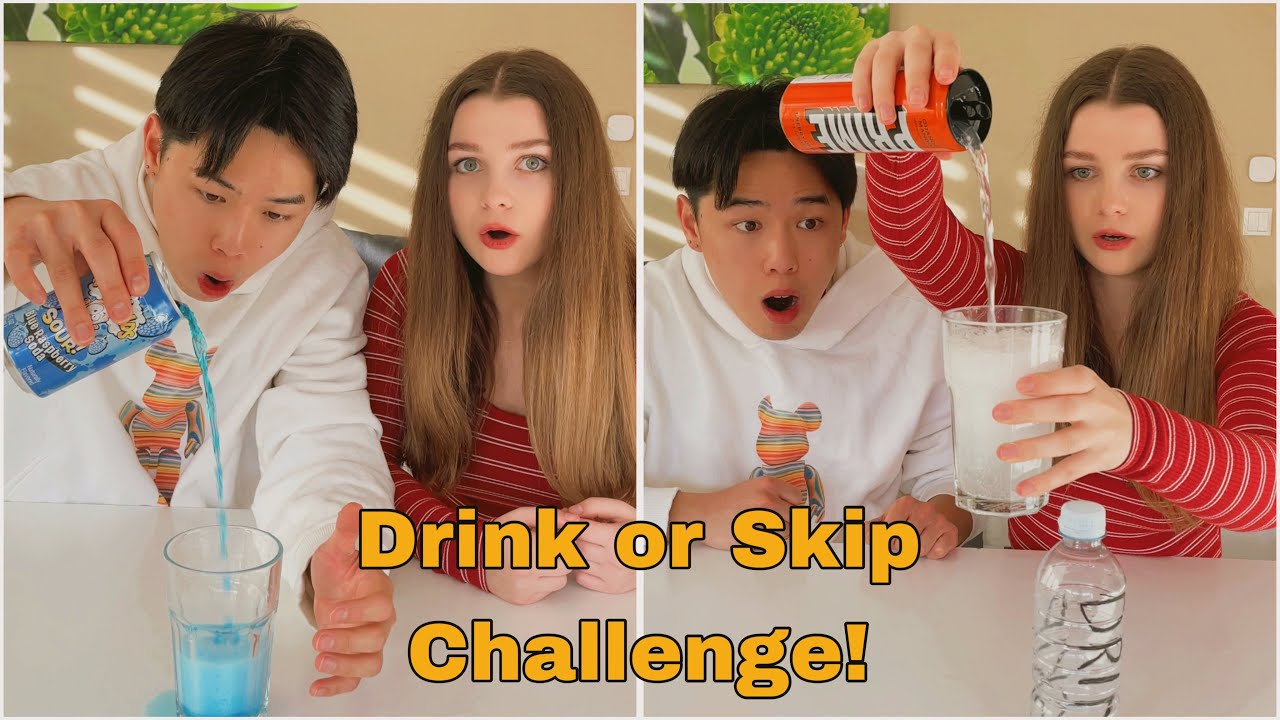 Drink or Skip Challenge! - YouTube