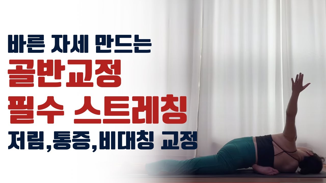 자세 교정 마스터! 바른 자세를 위한 필수 운동 루틴 Rotated Pelvis Correction Exercises - YouTube
