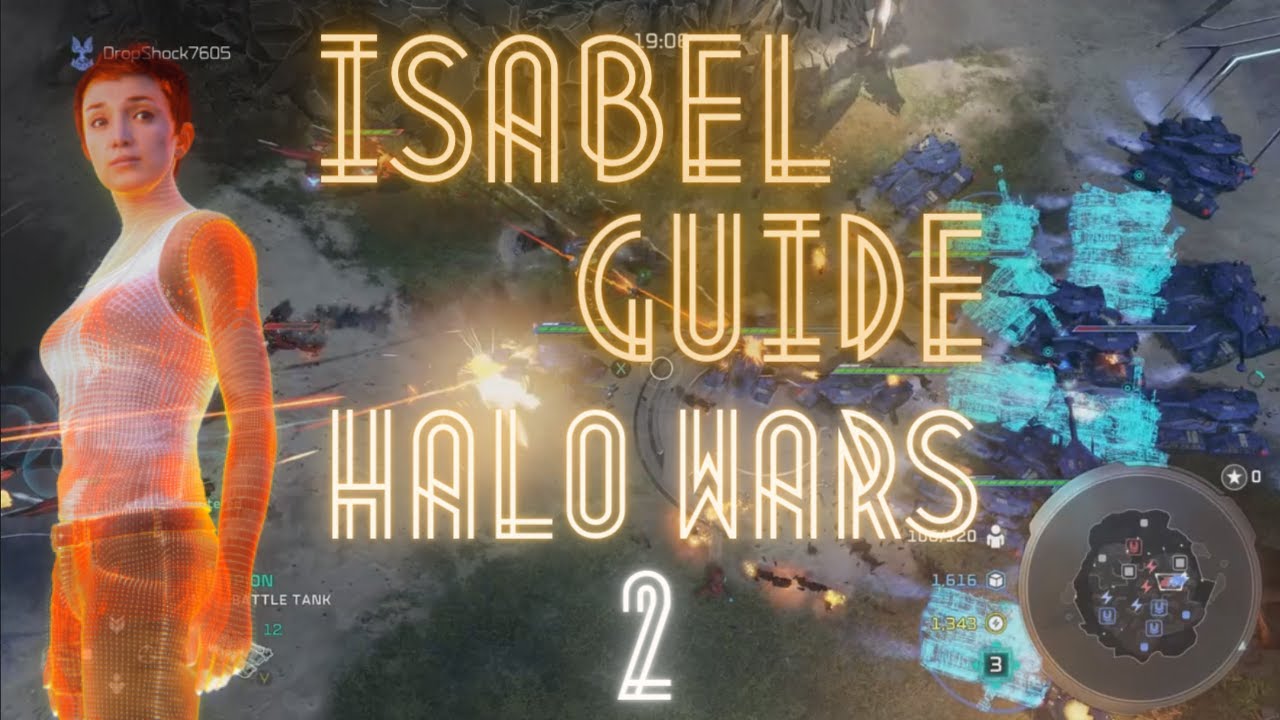 How To Play As Isabel//Halo Wars 2 Guide - YouTube