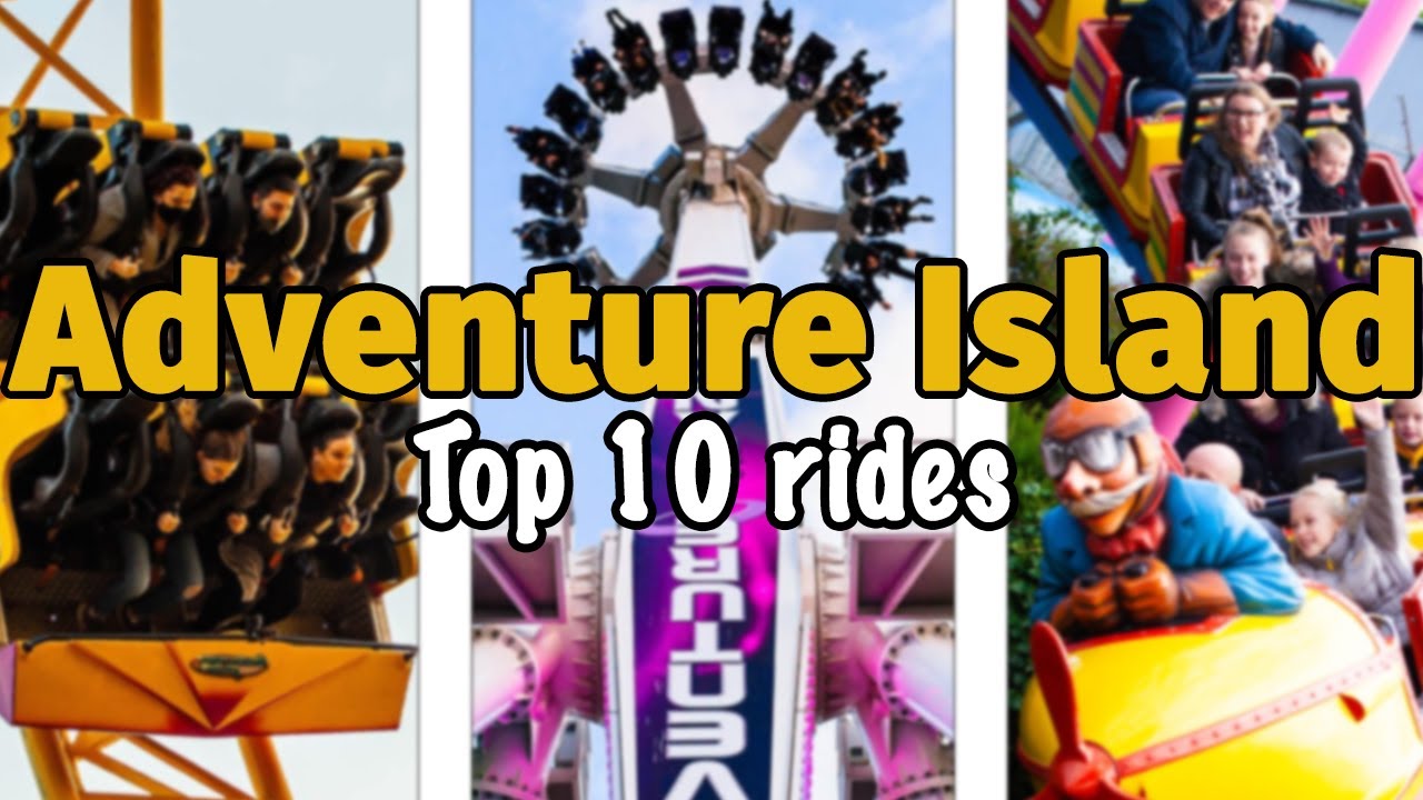 Top 10 rides at Adventure Island - Southend on Sea | 2022 - YouTube