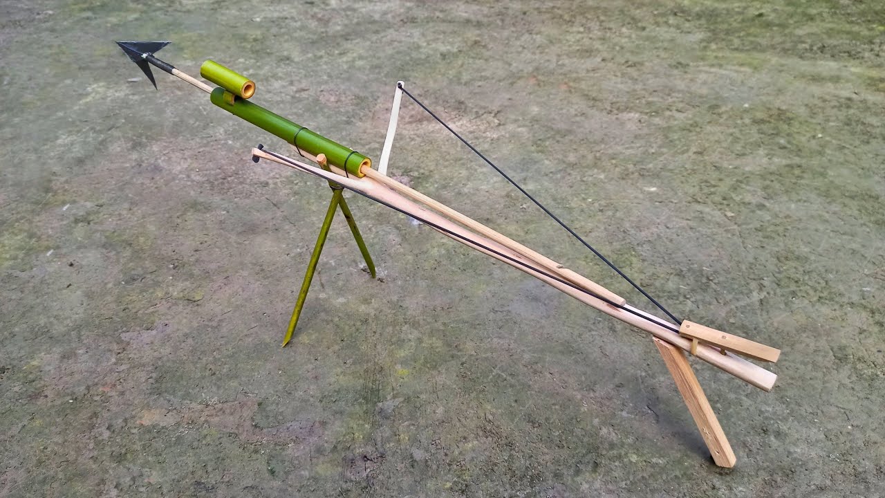 Making Toy using bamboo || How to make bamboo craft - YouTube