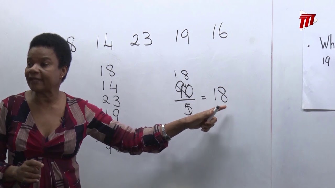 Average or Mean Mathematics - Carol Wynn Whiteman - YouTube