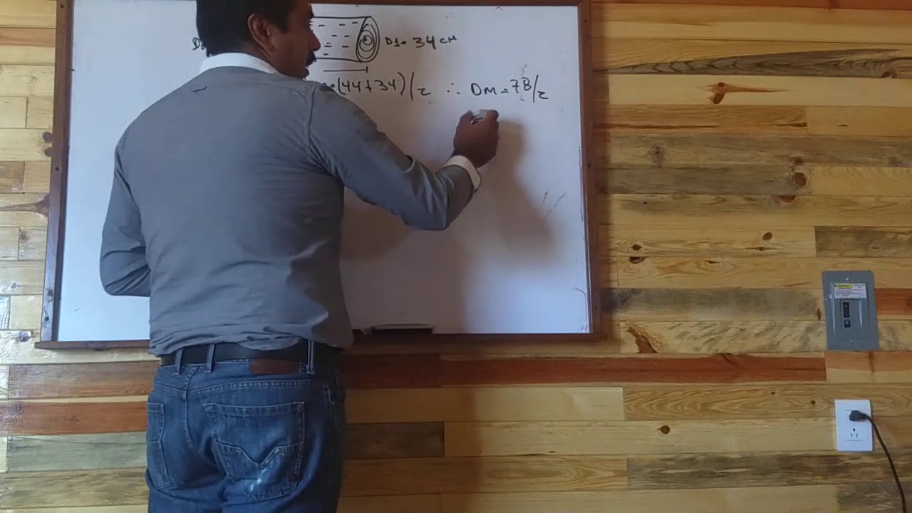 cubicar madera en rollo - YouTube