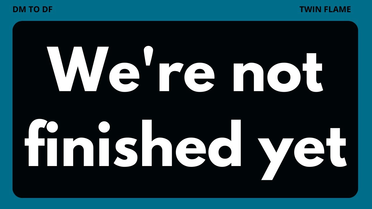 DM DF 🙏 We're not finished yet💌 Divine Masculine to Divine Feminine ...