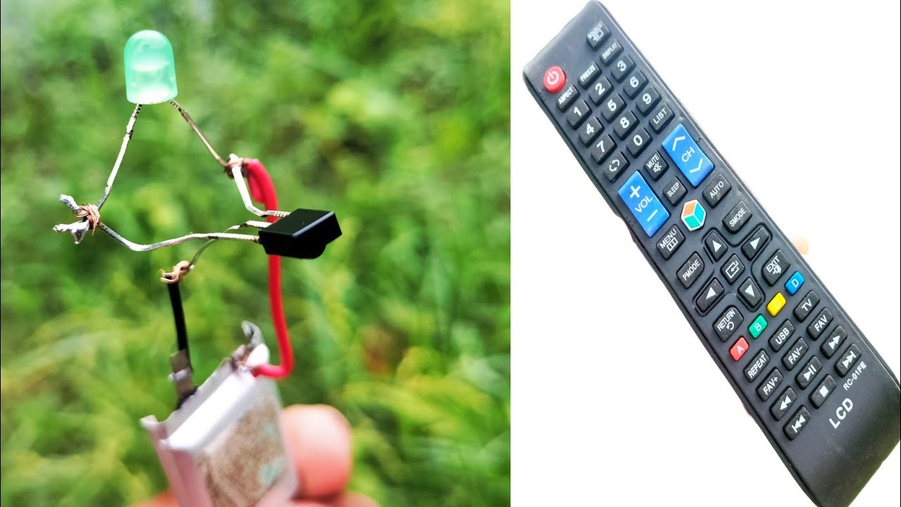 How To Make a IR Receiver Remote Tester at Home || IR Receiver or IR ...