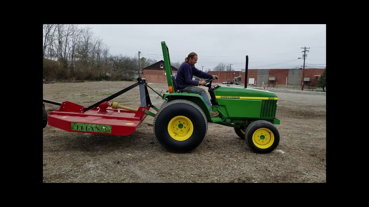 SOLD.....John Deere 790 Tractor $8,400. - YouTube