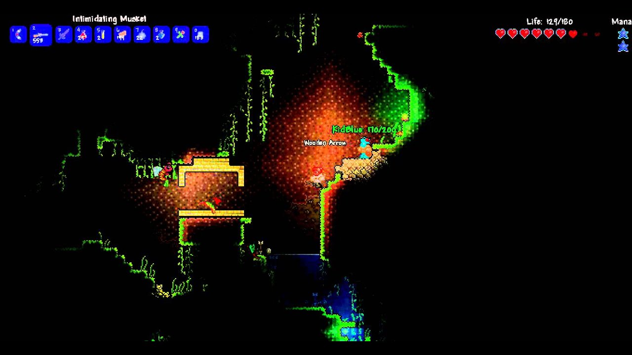 Let's Co-Op Play: Terraria Pt.22 MAH Hair ROSE! - YouTube