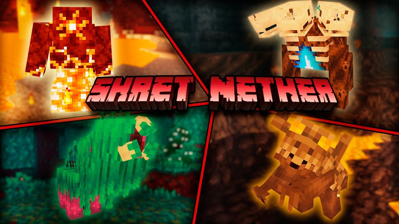 Shert nether | Criaturas en cada bioma del nether | Minecraft Review 1. ...