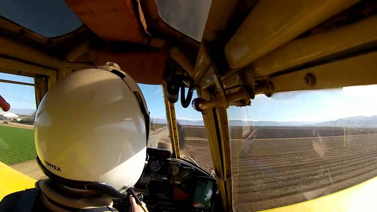 Crop Duster trimming - YouTube