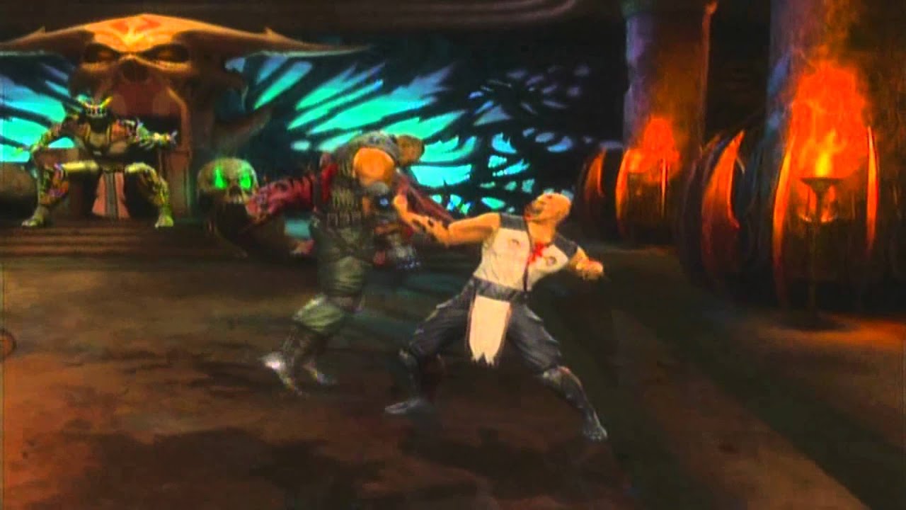 Jax vs Baraka: Fight Scene from MK Sacrifice (Chapter 6) - YouTube