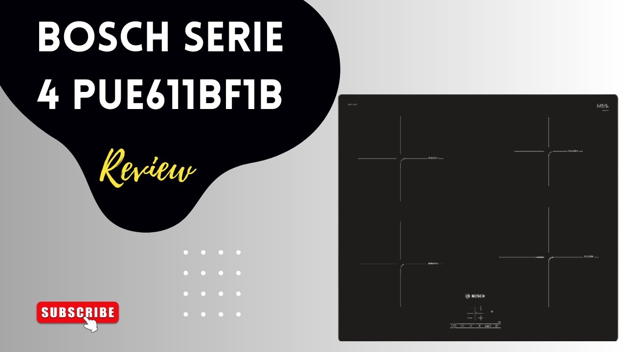 Bosch Serie 4 PUE611BF1B Review | Quick When Using One Zone - YouTube