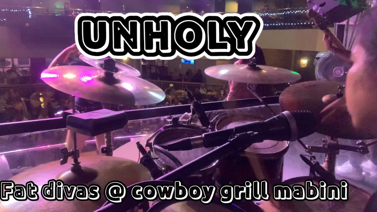 UNHOLY @ cowboy grill mabini / fat divas #gig #session - YouTube