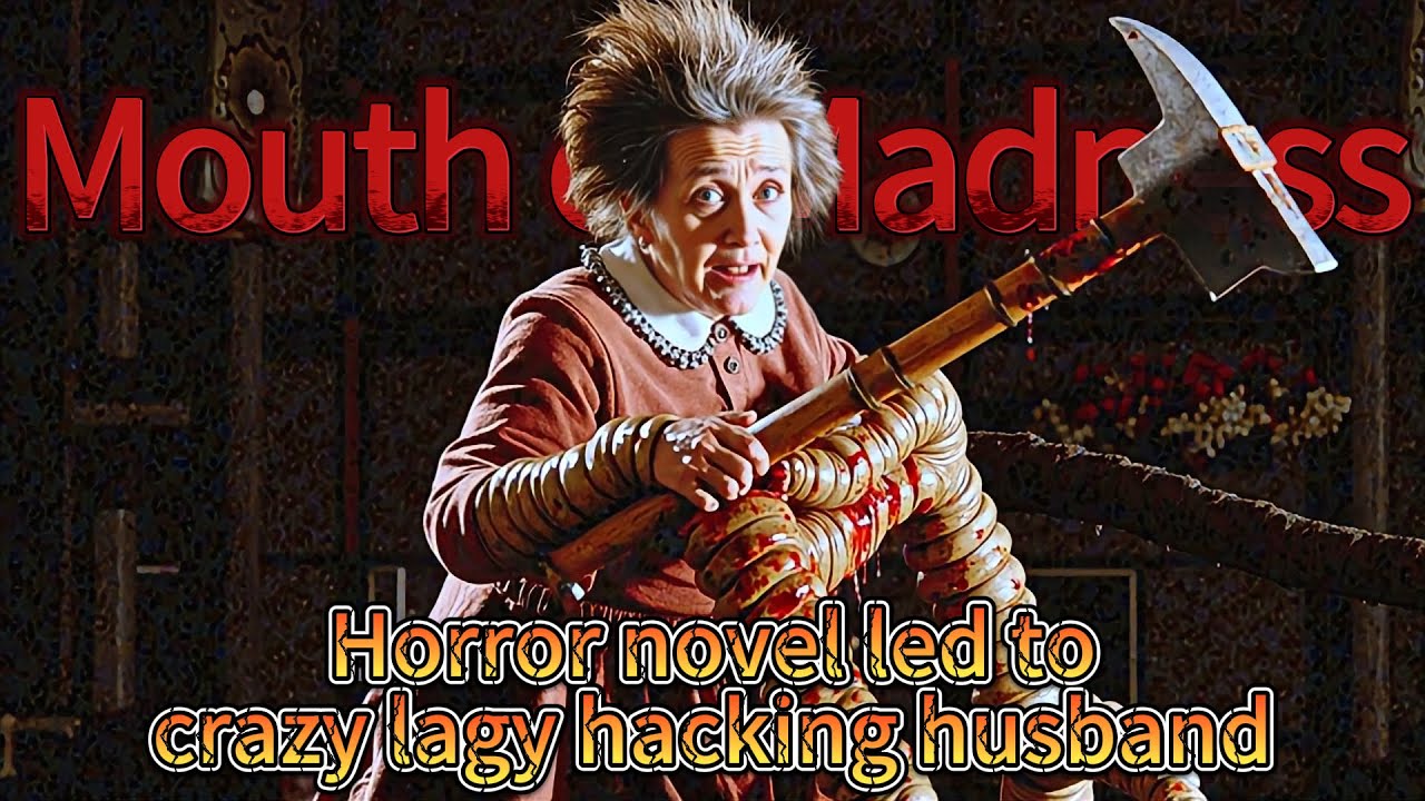 Crazy old lady chopped her husband to death after reading horror novels ...