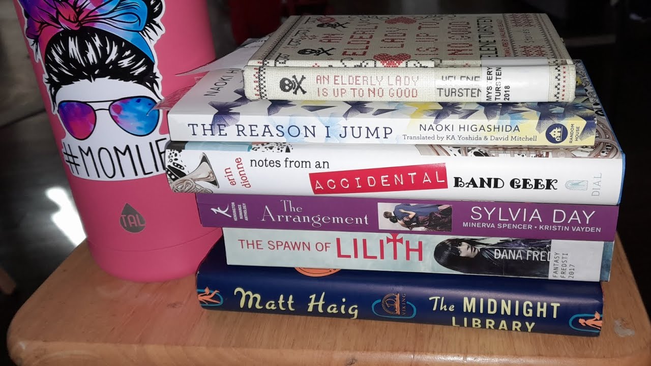 finished book, library books, and dollar store book club reads. - YouTube