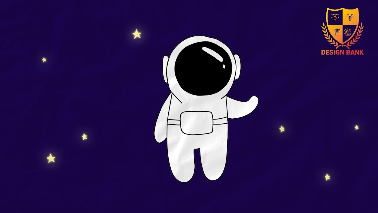 ID #1314 - Spaceman Logo Animation Intro Reveal - Design Bank Logo ...