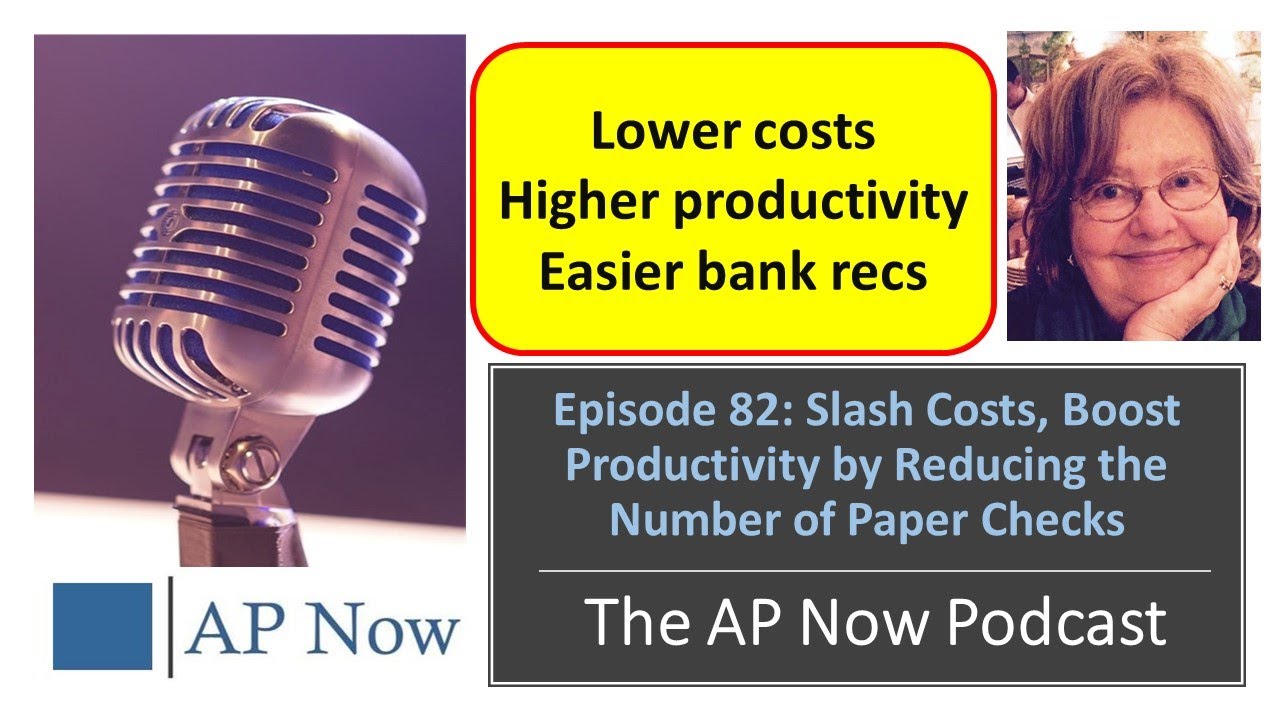 Slash Costs, Boost Productivity by Reducing Paper Checks - YouTube