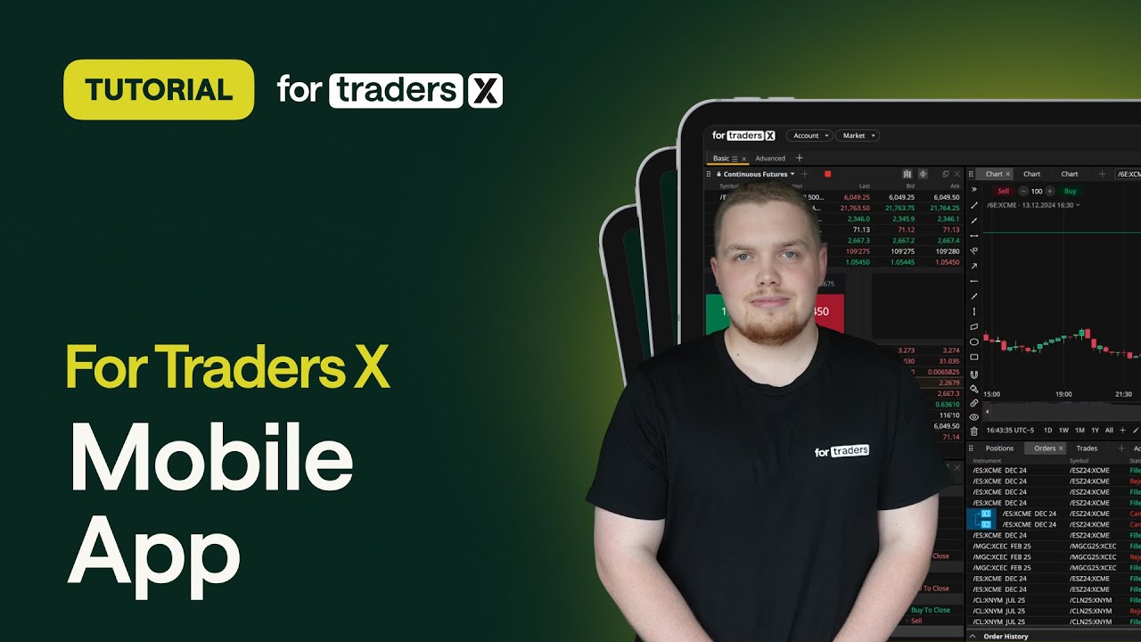 How to use the ForTraders X mobile app? | Tutorial #3 - YouTube
