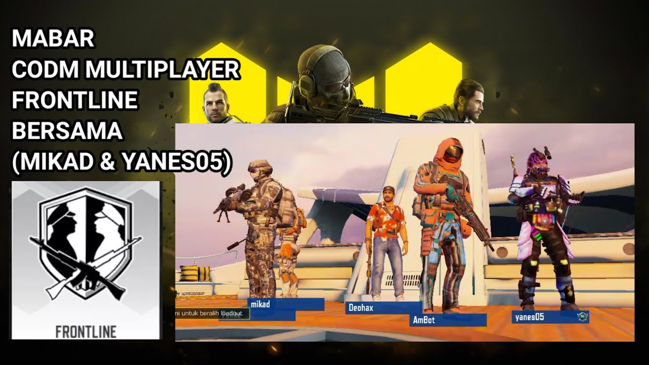 MABAR CODM MULTIPLAYER FRONTLINE - YouTube