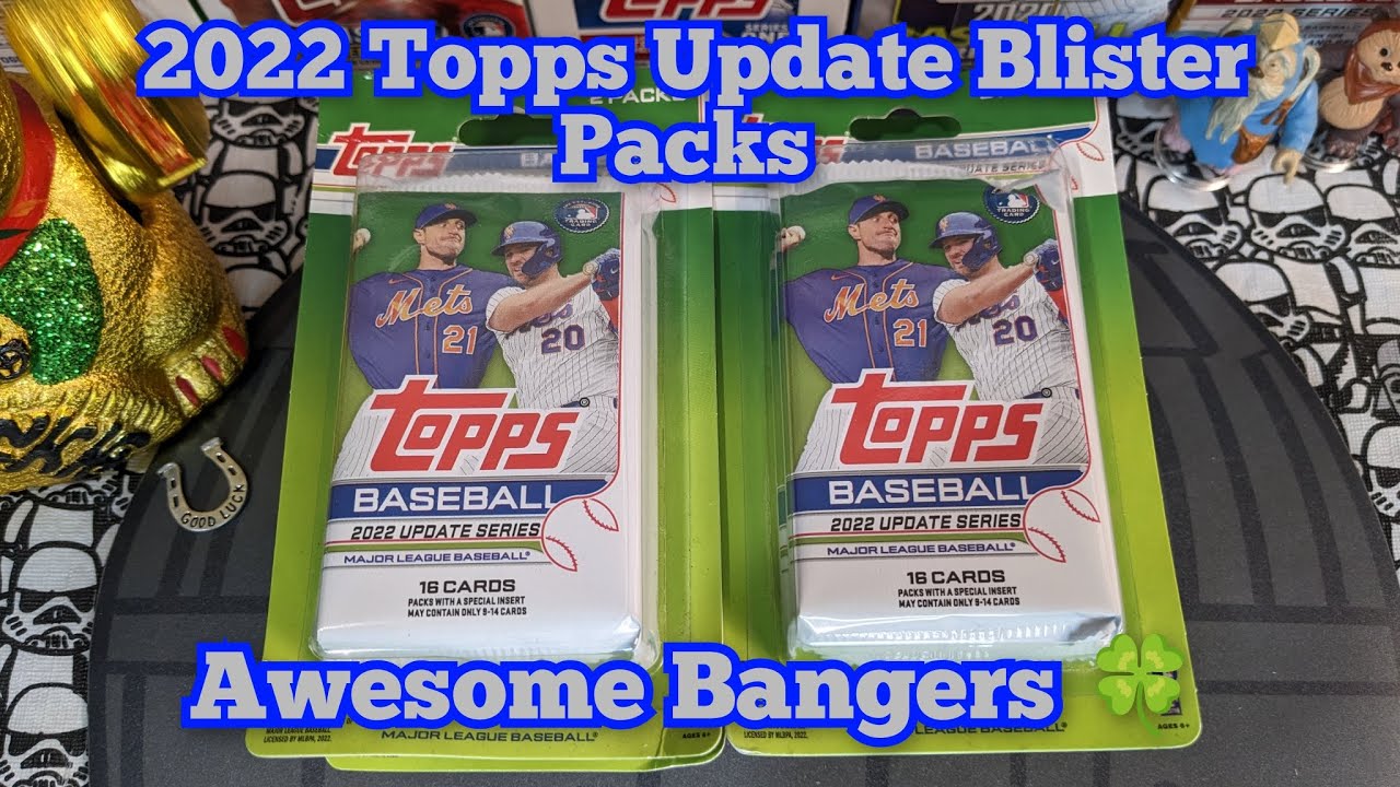 2022 Topps Update Baseball Blister Packs. Awesome Bangers Short Print ...