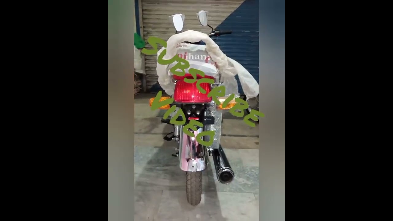 Ghani GI 70cc bike New model 2022 self start with Aly rimes - YouTube